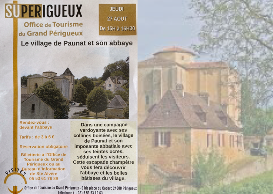 Visite guidée du village de Paunat